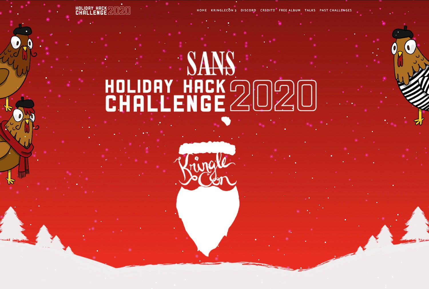 Getting started with the SANS Holiday Hack Challenge 2020